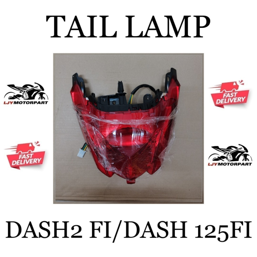 HONDA DASH2 FI DASH 125FI TAIL LAMP LAMPU BELAKANG | Shopee Malaysia