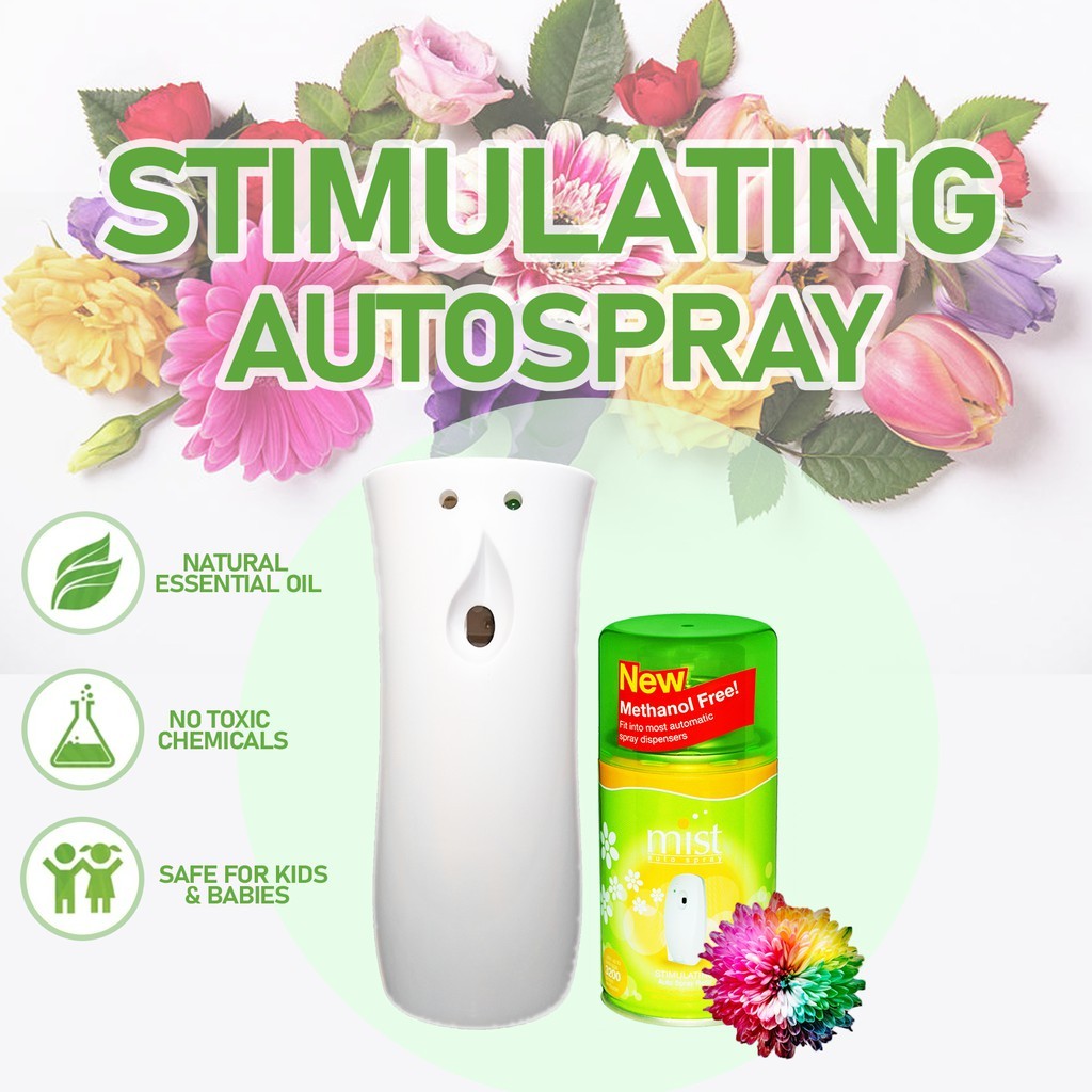 Automatic Air Freshener Automatic Dispenser Machine + 1 Stimulating ...