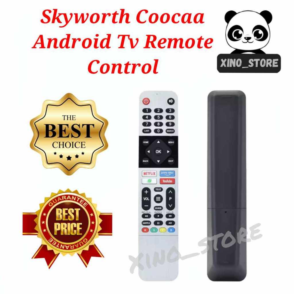 Skyworth Coocaa Android TV Remote Control | Shopee Malaysia