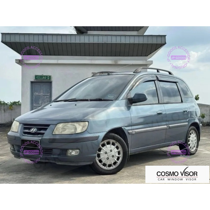 Hyundai Matrix ( 2003-2012 ) Door Visor / Window Vent Visor Deflectors ...