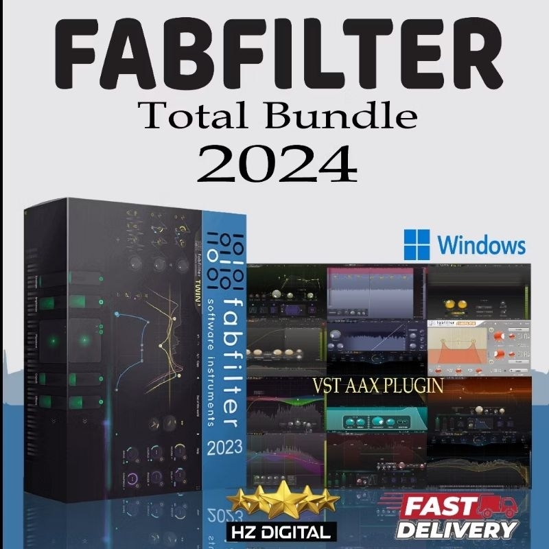 Fabfilter TOTAL Bundle 2024 VST AAX Audio Plugin For DAW Windows | Shopee Malaysia