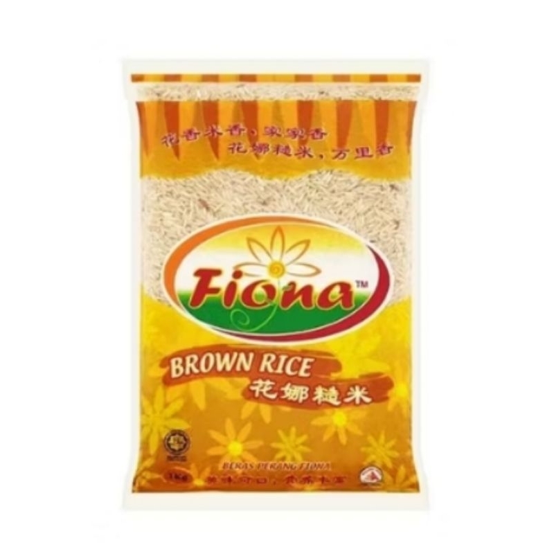 Fiona Halal Beras Perang / Brown Rice 1kg | Shopee Malaysia