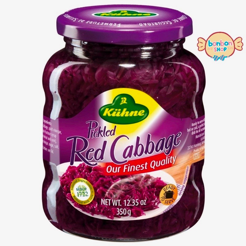 Kuhne Pickled Red Cabbage 350g | Shopee Malaysia