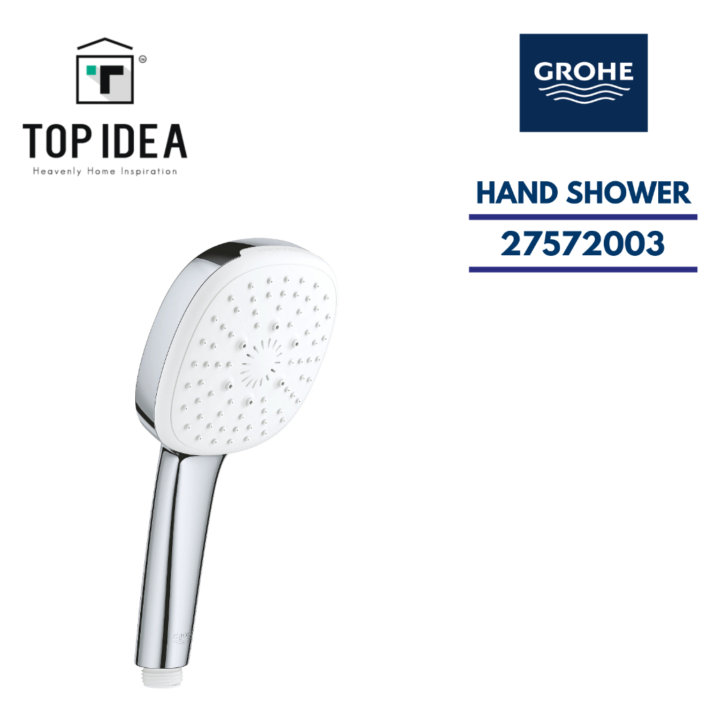 Grohe Tempesta Cube 110 Hand Shower 3 Sprays 27572003 Chrome | Shopee ...