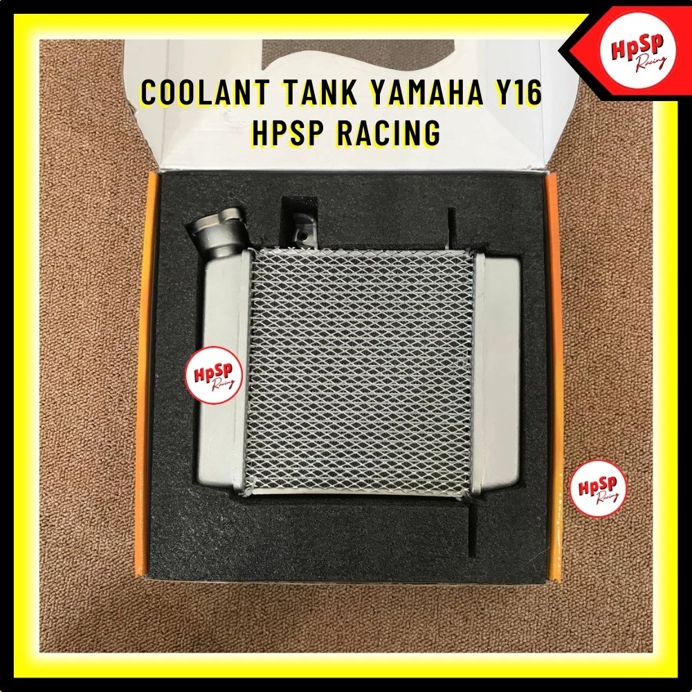 HPSP RACING RADIATOR COOLANT TANK HIGH PERFORMANCE FOR YAMAHA Y16 ...
