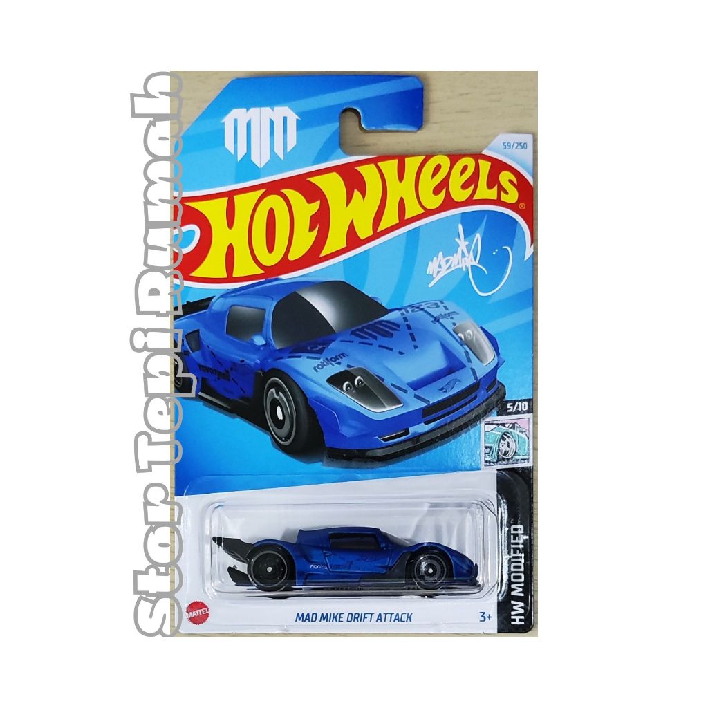 Hot Wheels Mad Mike Drift Attack [HW Fantasy Modified Exotics] | Shopee ...