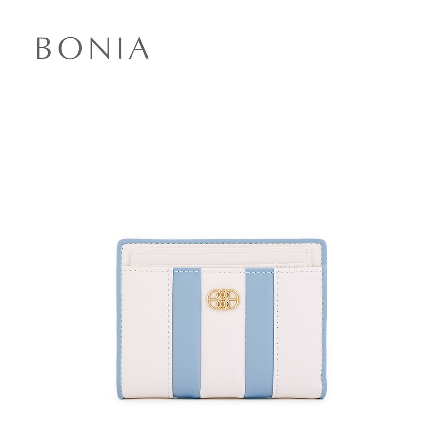 Bonia Beige Eugenia Bifold Short Wallet with Card Holder | Shopee Malaysia