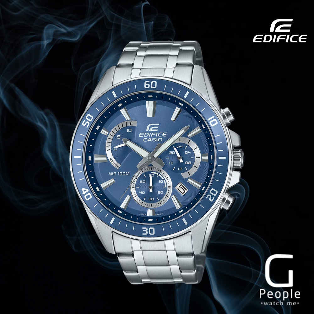 CASIO EDIFICE EFR-552D-2AV / EFR-552D-2A / EFR-552D ANALOG WATCH 100% ...