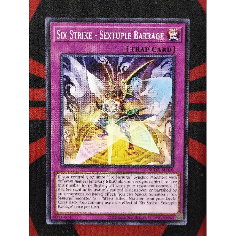 YUGIOH KONAMI SUDA-AE078 Six Strike - Sextuple Barrage (Common) | Shopee Malaysia