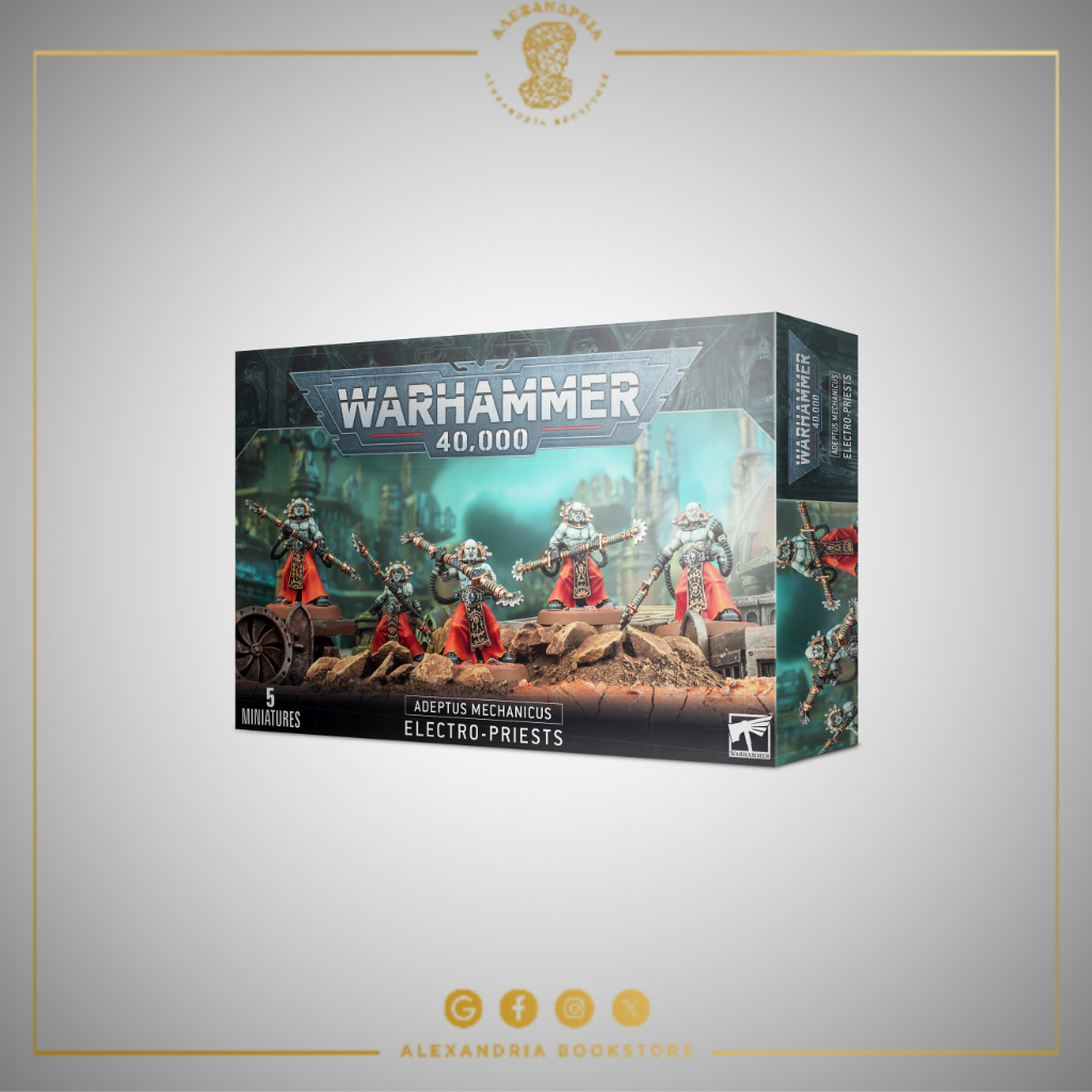 Games Workshop Warhammer 40000 Adeptus Mechanicus: Electro-Priests ...