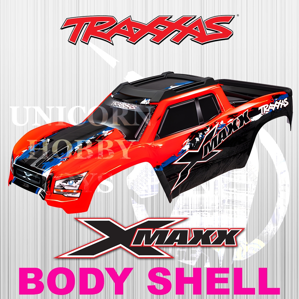 Traxxas X-Maxx 8s Polycarbonate Body Shell Pro Graphix | Shopee Malaysia