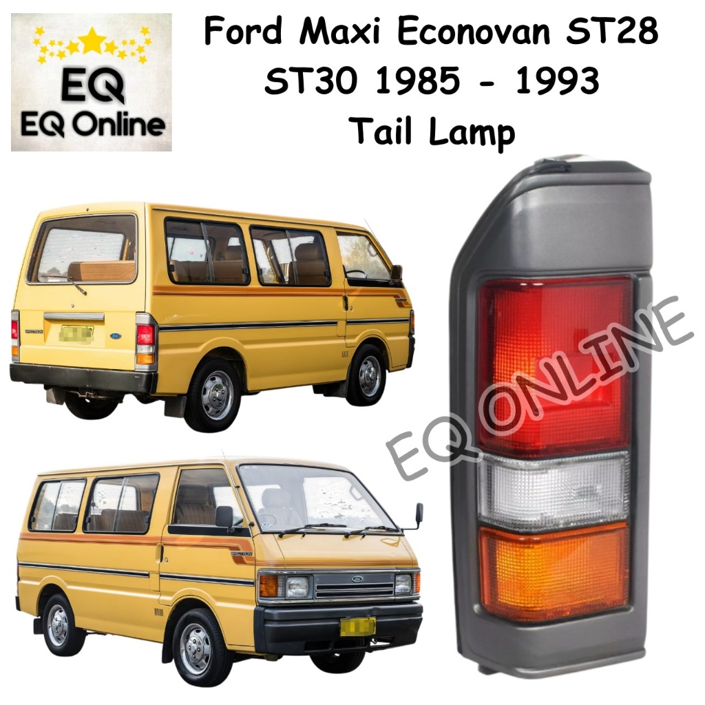 Ford Maxi Econovan ST28 ST30 1985 - 1993 Rear Tail Lamp Tail Light ...