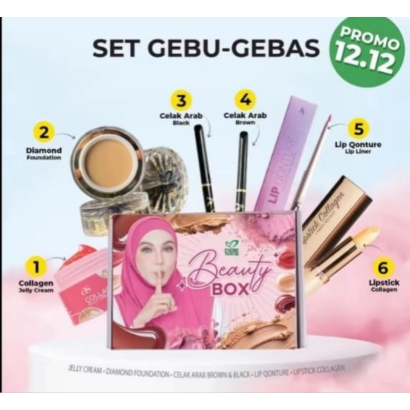DHERBS SET GEBU GEBAS 6IN1 LIP CONTURE LIMITED EDITION BY SHAHIDA ...
