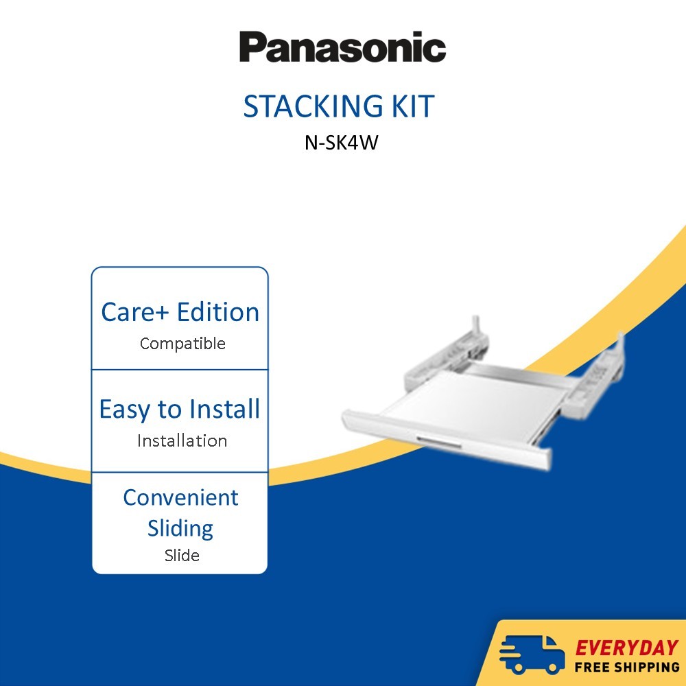 Panasonic Heat Pump Dryer Stacking Kit N-Sk4W | Shopee Malaysia