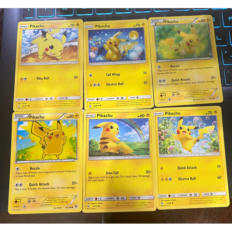 Pokemon Tcg - Pikachu card | Shopee Malaysia