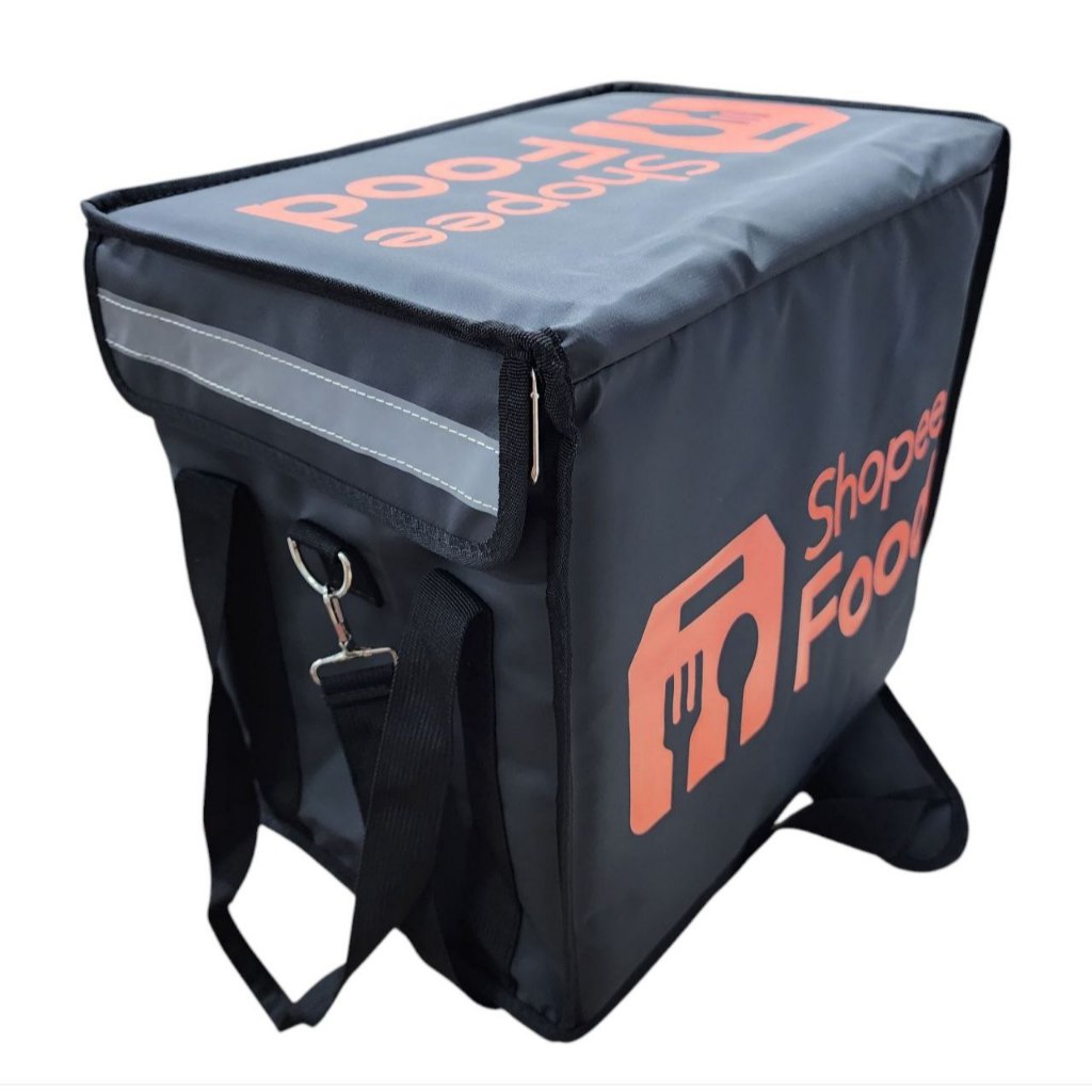 V2 thai 32L hitam food delivery rider S.F bag thermal insulated ...