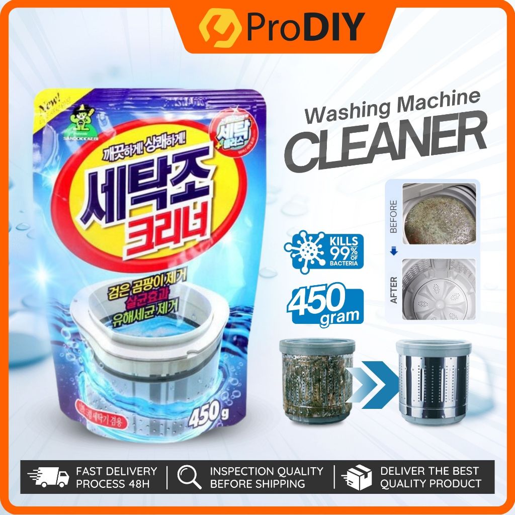 Sandokkaebi 450g Korea Washing Machine Detergent Powder Laundry Cleaner ...