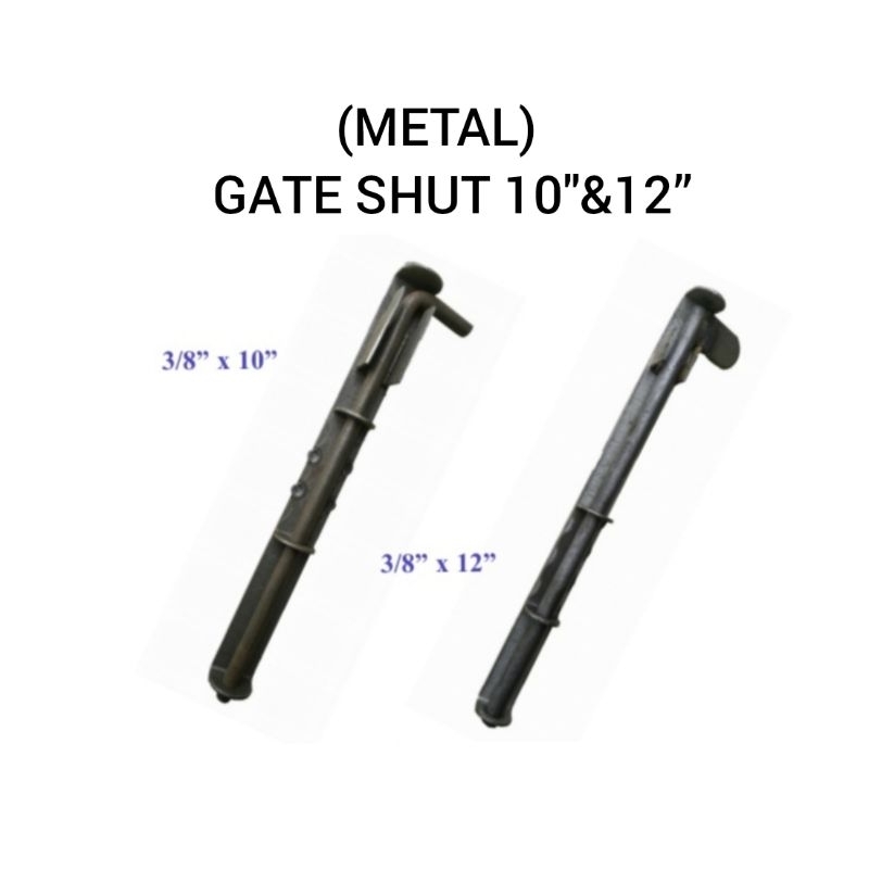 GATE SHUT 10"&12”(BESI)WELDING/SELAK BAWAH PAGAR/SHUT BAWAH[VCJAYA2HARDWARE] | Shopee Malaysia