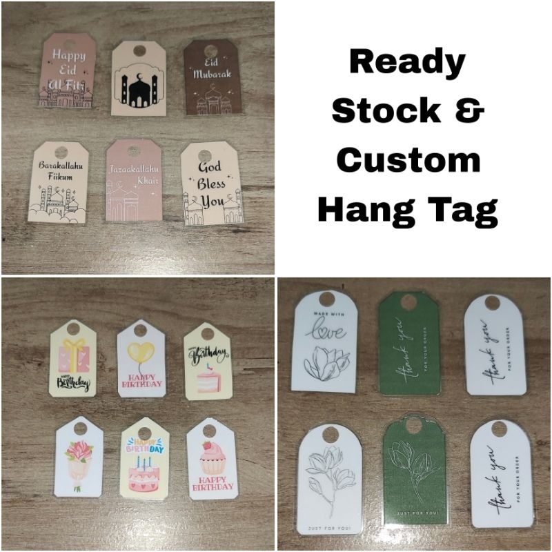Children's Birthday Hang Tags Souvenir Label And Birthday Hampers 1pc ...