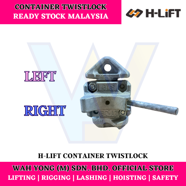 H-LIFT CONTAINER TWISTLOCK (LEFT / RIGHT) | Shopee Malaysia