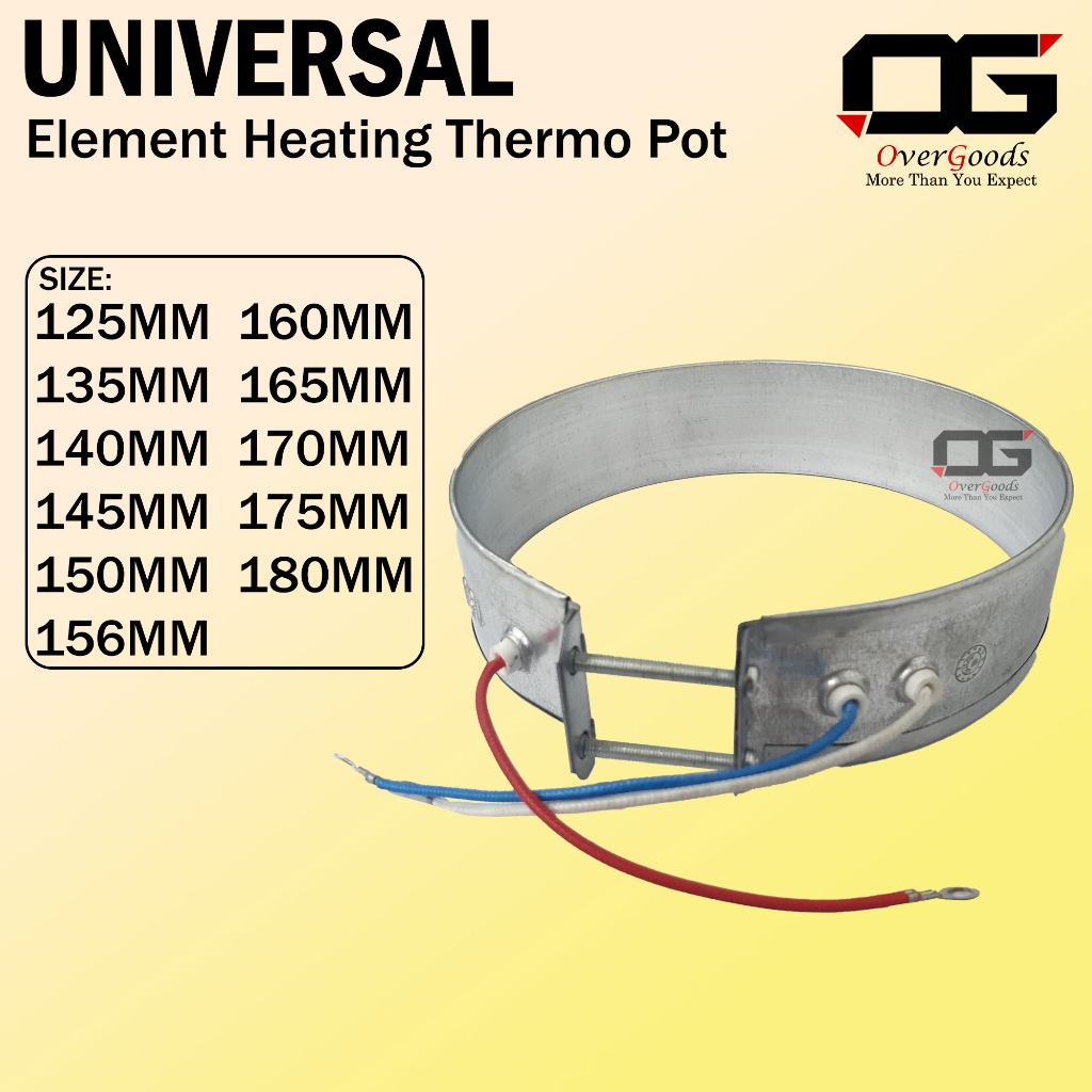 Universal Element Heating Thermo Pot / Element Heater Spare Part For ...