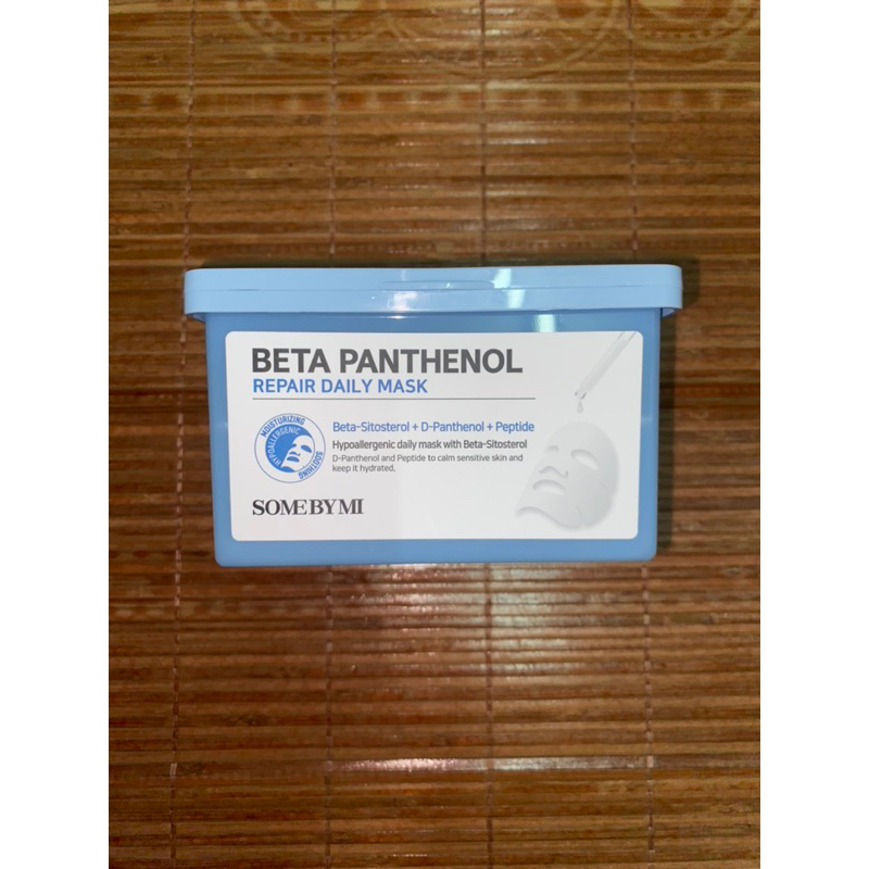 SOMEBYMI BETA GLUCAN REPAIR DAILY MASK (MASKER) | Shopee Malaysia