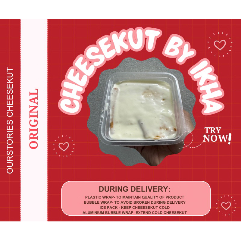 OUR STORIES CHEESEKUT-TOPPING ORIGINAL | Shopee Malaysia