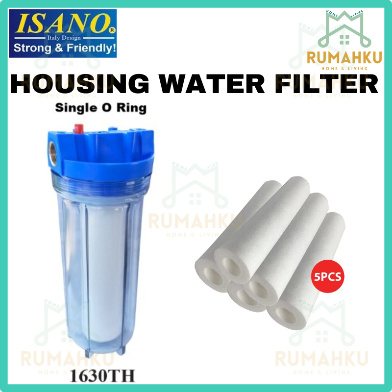 RMK ISANO 10inch Transparent Housing Water Filter 1630TH 10inch Housing ...