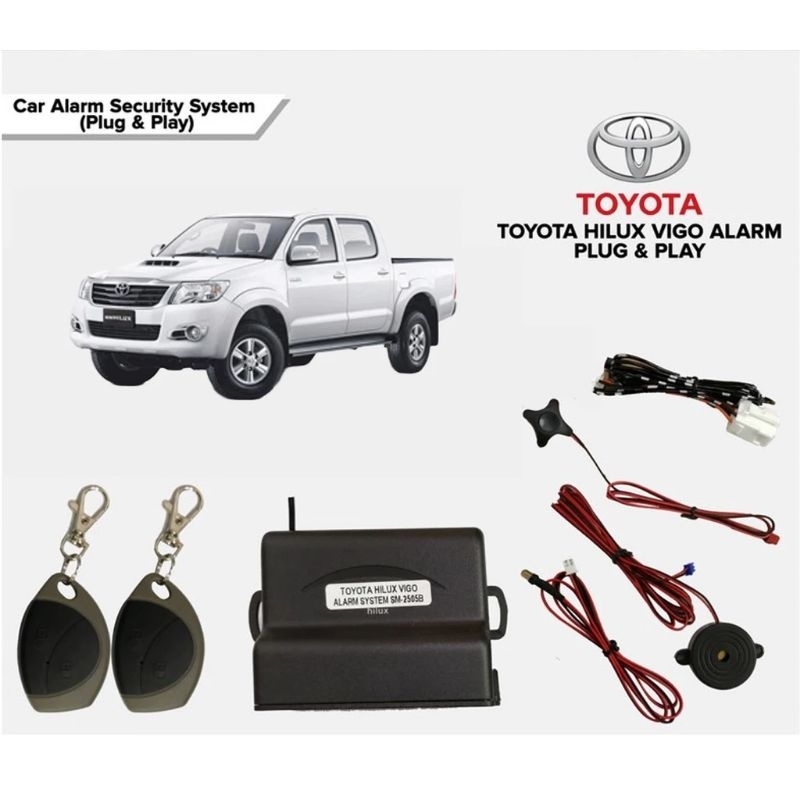 TOYOTA VIGO & INNOVA PLUG N PLAY ALARM SYSTEM | Shopee Malaysia
