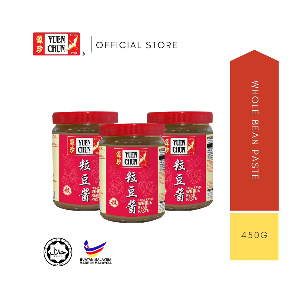 YUEN CHUN Whole Bean Paste/Taucu 450gm | Shopee Malaysia