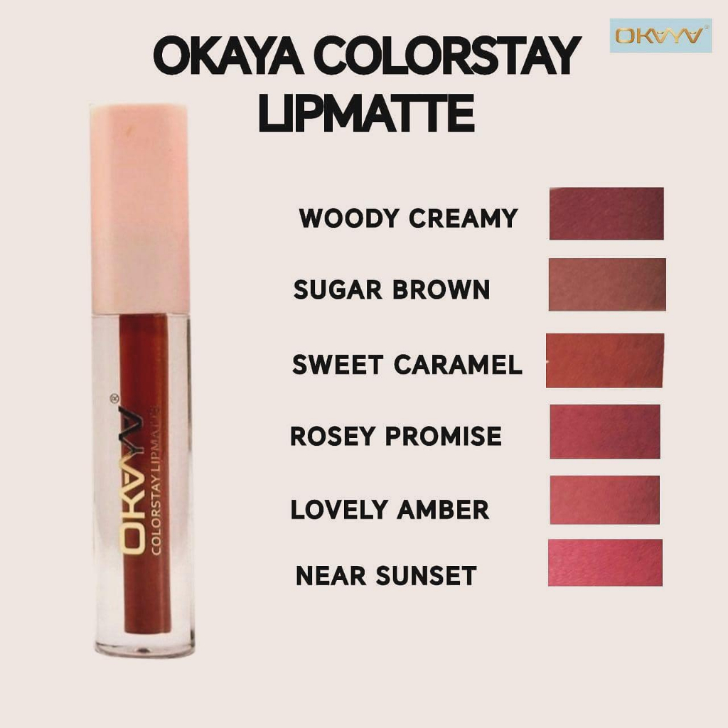 OKAYA COLORSTAY LIPMATTE NEW ORIGINAL | Shopee Malaysia