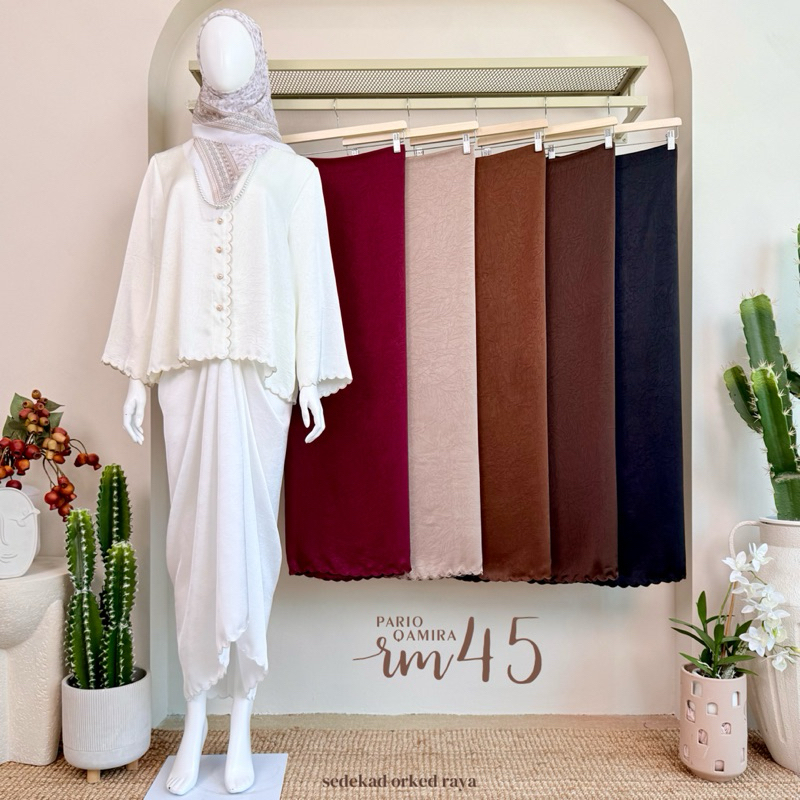 PARIO QAMIRA BY BUTIK ORKED.CO | Shopee Malaysia