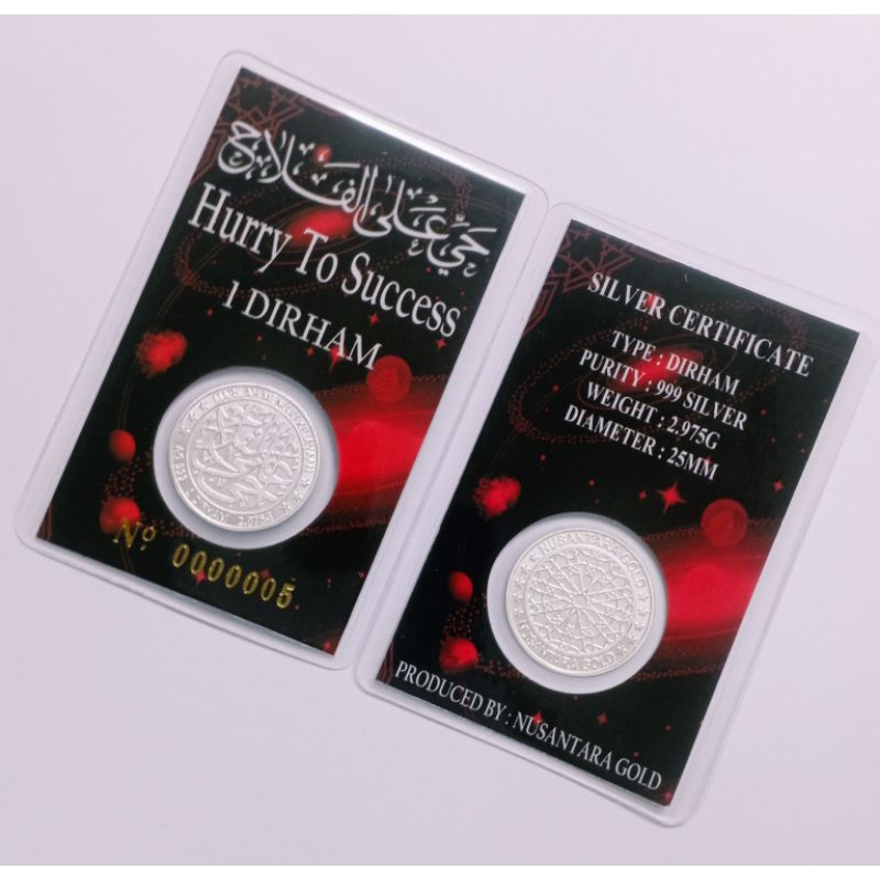 1 dirham, kejayaan hayya a'lal falah silver 999 | Shopee Malaysia