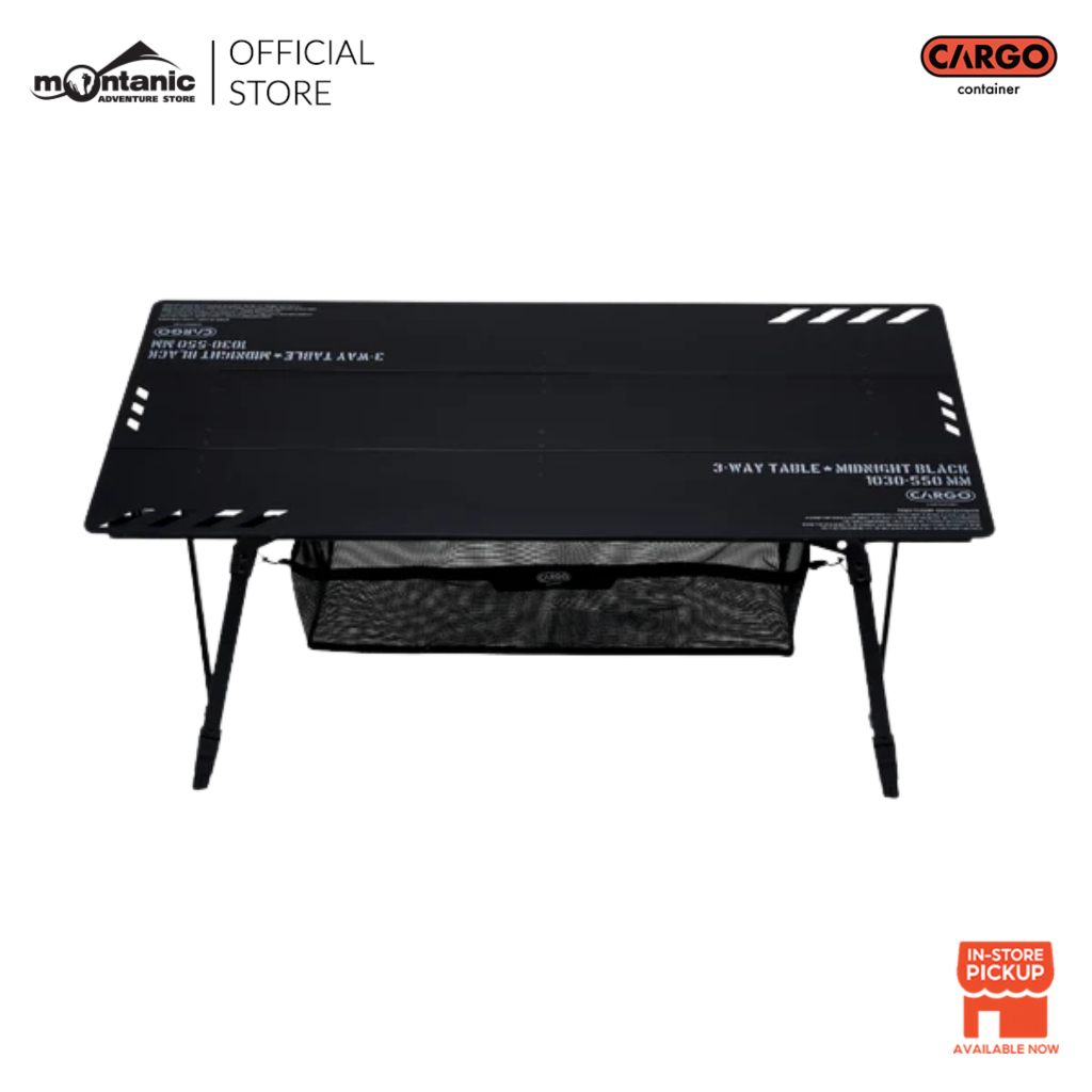 Cargo Container Large Camping Table 3-Way Table- The world's First 3 ...