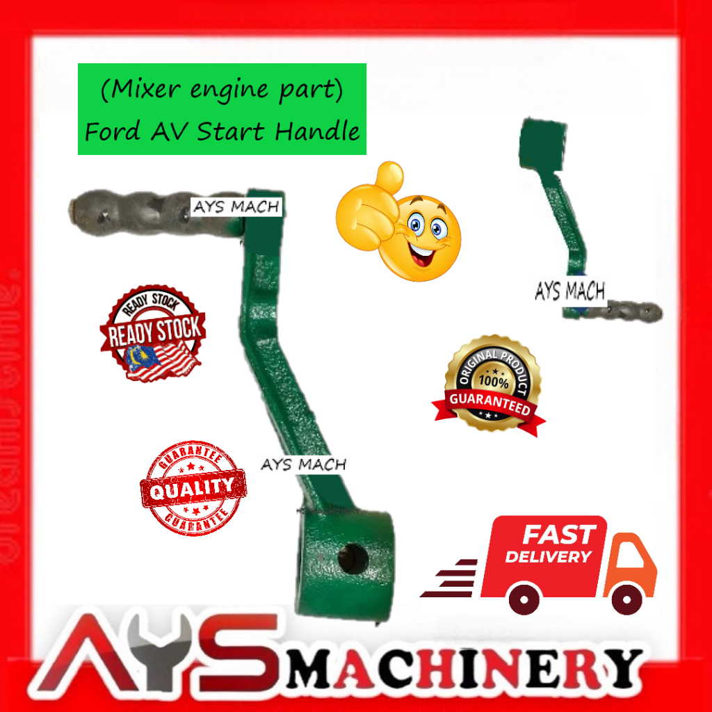 (Mixer engine part) Ford AV Start Handle | Shopee Malaysia