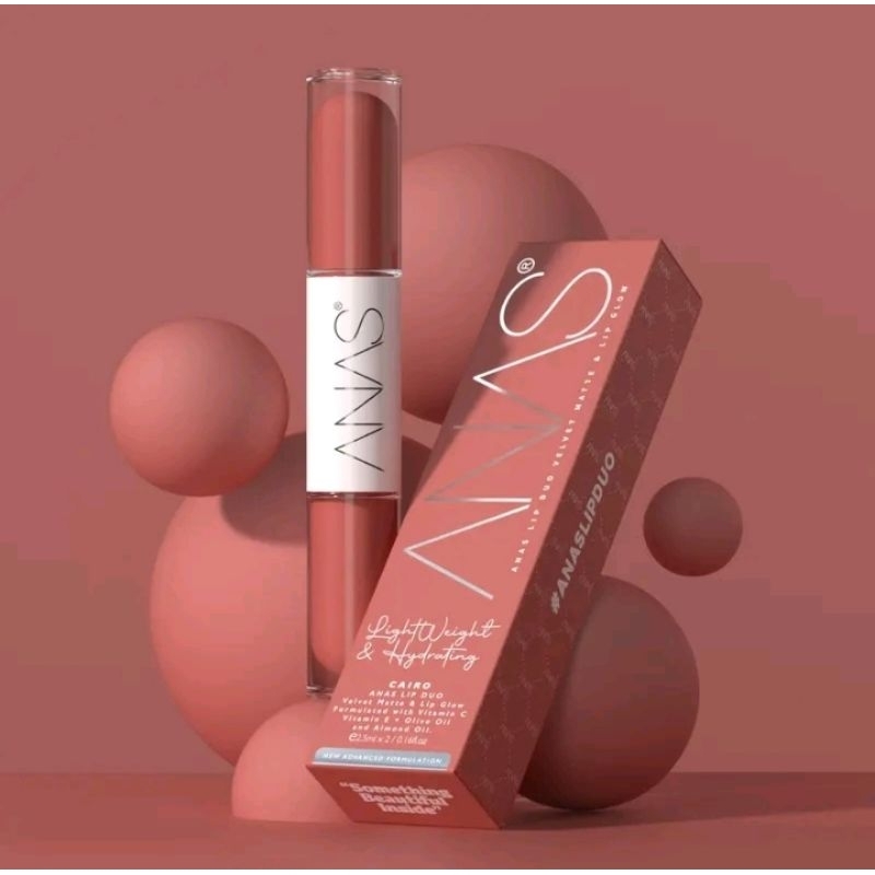 ANAS LIP DUO(ANAS Velvet Matte Liquid Lipstick+ANAS Super Lip Gloss ...