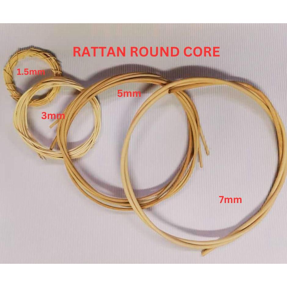 Rattan Round Core/ Rotan Pulur/BCD ROTAN CORE/Teras Bulat Rotan ...