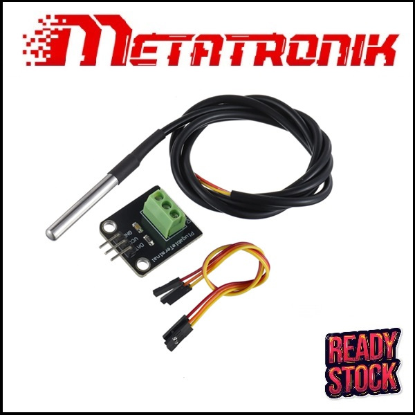 Temperature Sensor DS18B20 Module Digital Output | Shopee Malaysia