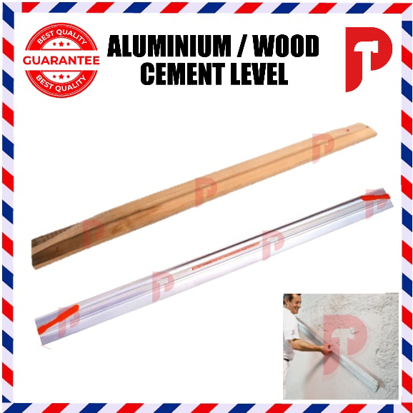 Cement Level (Aluminium / Wood) 🔥 Ready Stocks 🔥Cement Trowel ...