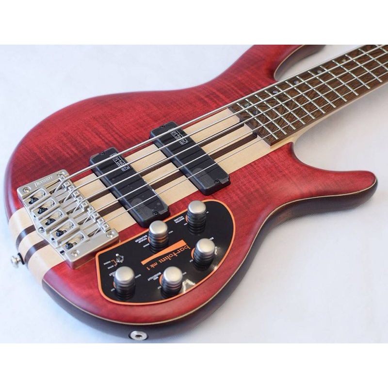 Pre order Cort A5 Plus FMMH 5-String Bass Guitar Rosewood Fretboard With Bag - Open Pore Black ...