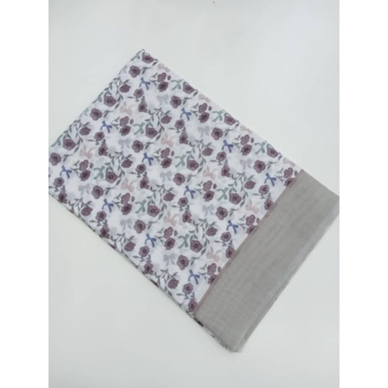 BAWAL COTTON CORAK REBEN square hijab baru | Shopee Malaysia