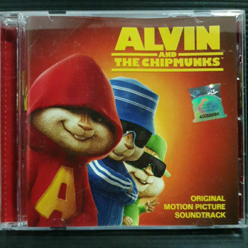 Alvin and the Chipmunks - Original Motion Picture Soundtrack | Shopee ...
