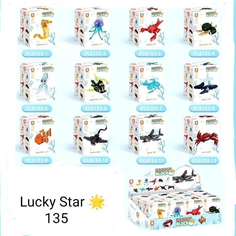 LEGO JOYIT . Ocean World Block / 海洋系列之积木 ( Ready Stock ) | Shopee Malaysia