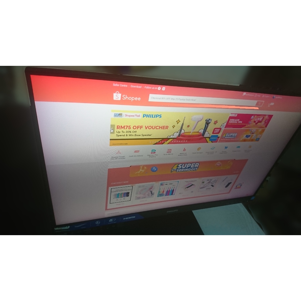 Philips 242E1GSJ Gaming Monitor 23.8" 144Hz | Shopee Malaysia