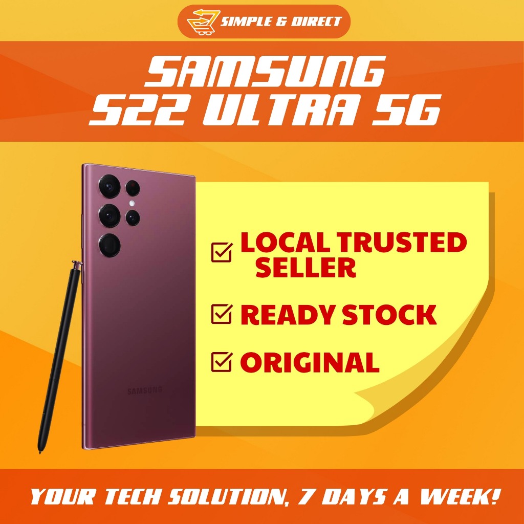 USED SAMSUNG S22 ULTRA ORIGINAL SECONDHAND | Shopee Malaysia