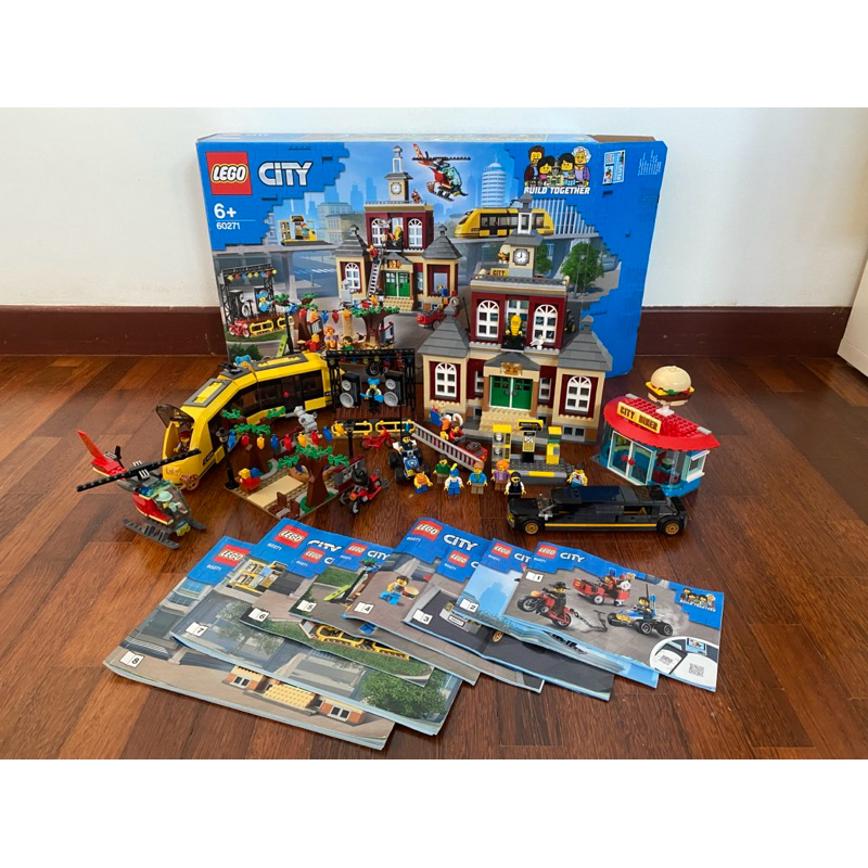 LEGO City 60271 - Main Square (Built/Used) | Shopee Malaysia