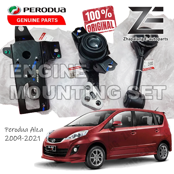 Original Perodua Alza 1.5 All Models Engine Mount Set 3pcs (2009-2021 ...