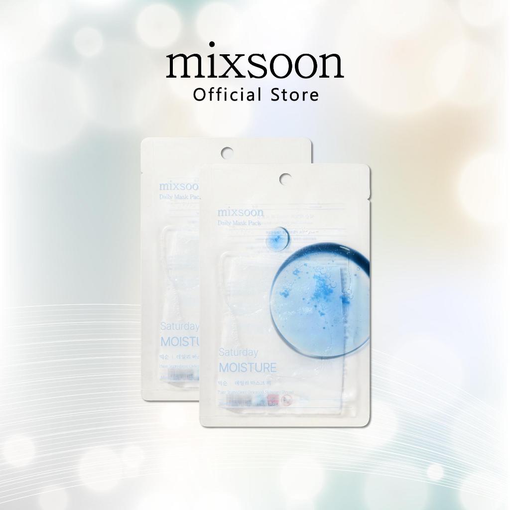 MIXSOON Daily Mask Pack - Saturday Moisture (Box of 10 Pcs) | Shopee ...