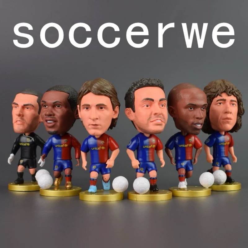 SOCCERWE KODOTO Barcelona Messi Puyol XAVI INIESTA HENRY VALDES ...
