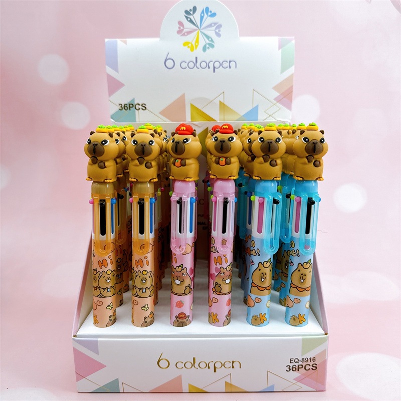 Capybara 10-color Capybara charm tip multi-color , Capy tip multi-color ...